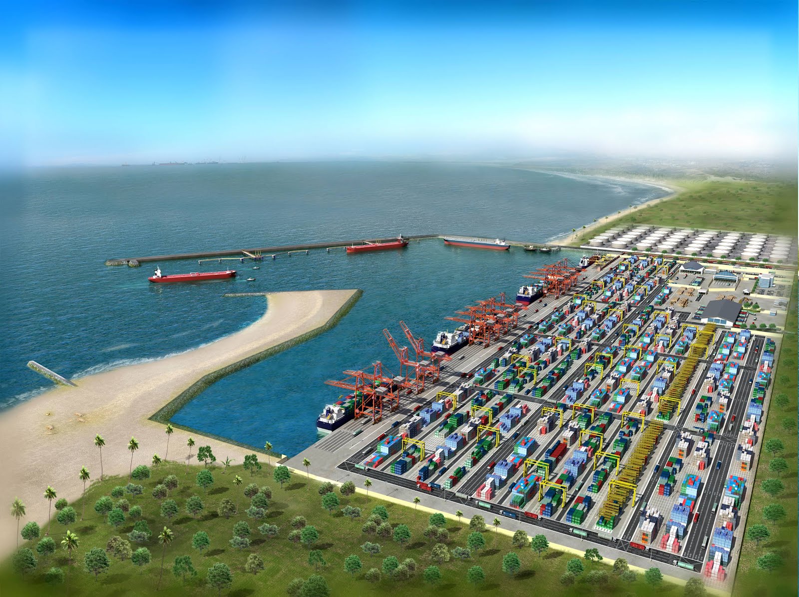 happy lagosian: Lekki Deep Sea port, Approved.