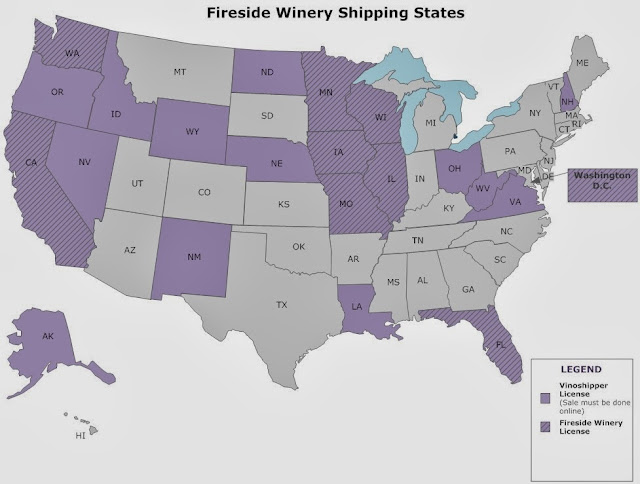 Fireside Winery: Can we ship direct to YOU?