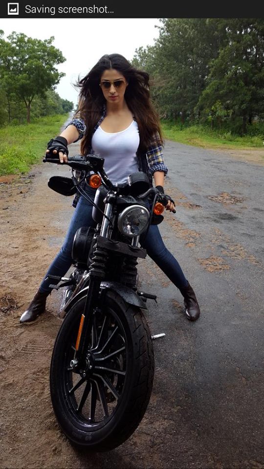 Tamil Actors Unseen Photoshoot Stills: Actress LakshmiRai Bike Ride ...