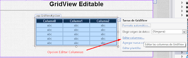 GridView Editable en ASP.Net y C#