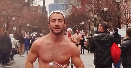 kenneth in the (212): The 15th Annual Santa Speedo Run Invades Boston!