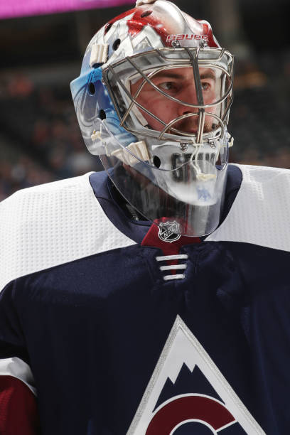 I Love Goalies!: Philipp Grubauer 2018-19 Mask