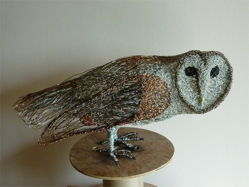 My Owl Barn: Amazing Wire Sculptures