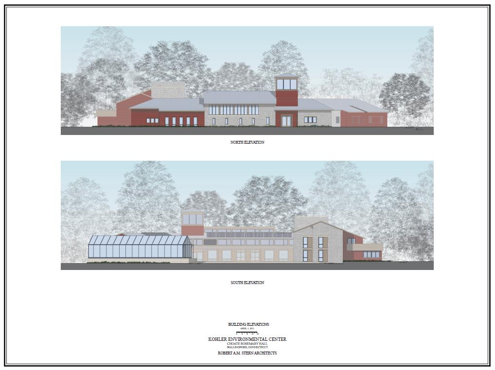 Sustainable Building Construction: KEC Site Plan and Elevations