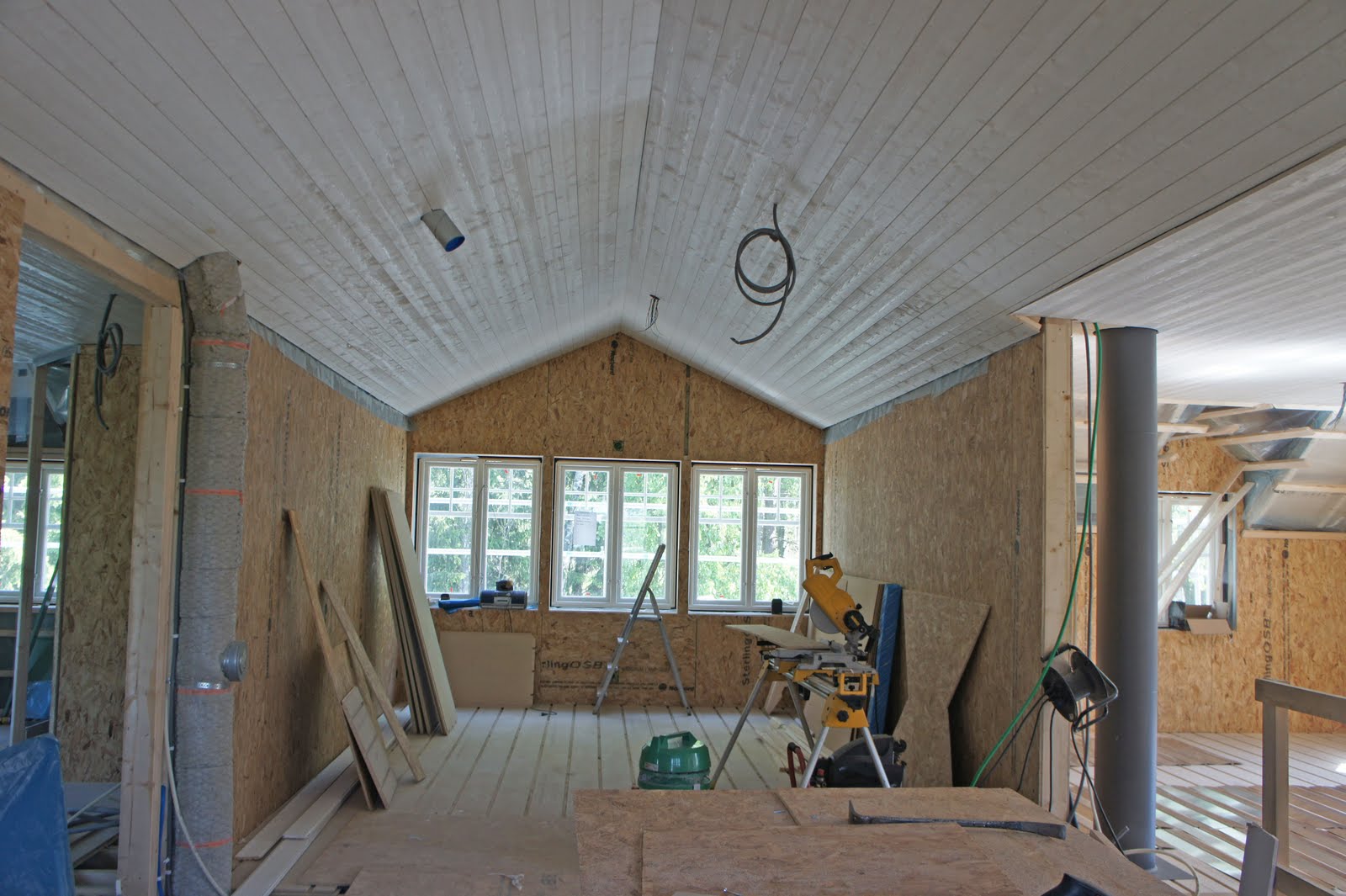 Sidenhuset: Takpanel