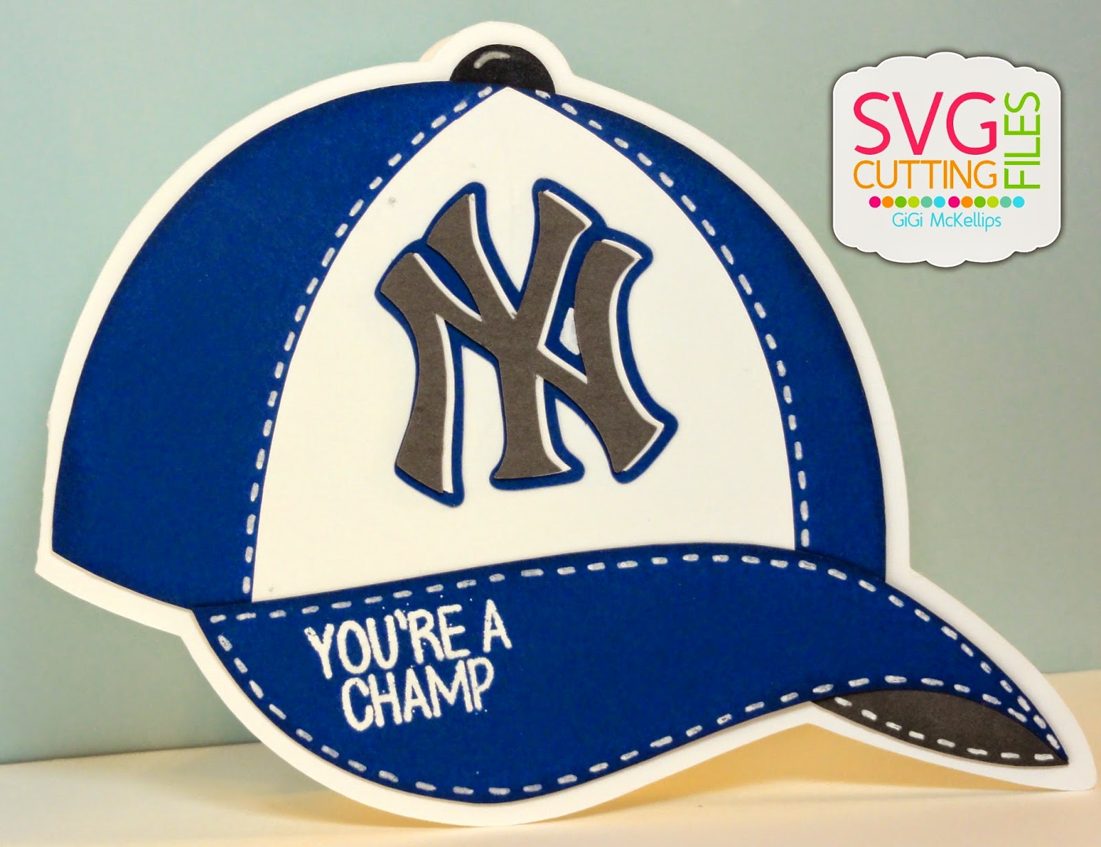 The Cricut Bug: Baseball Cap Cards