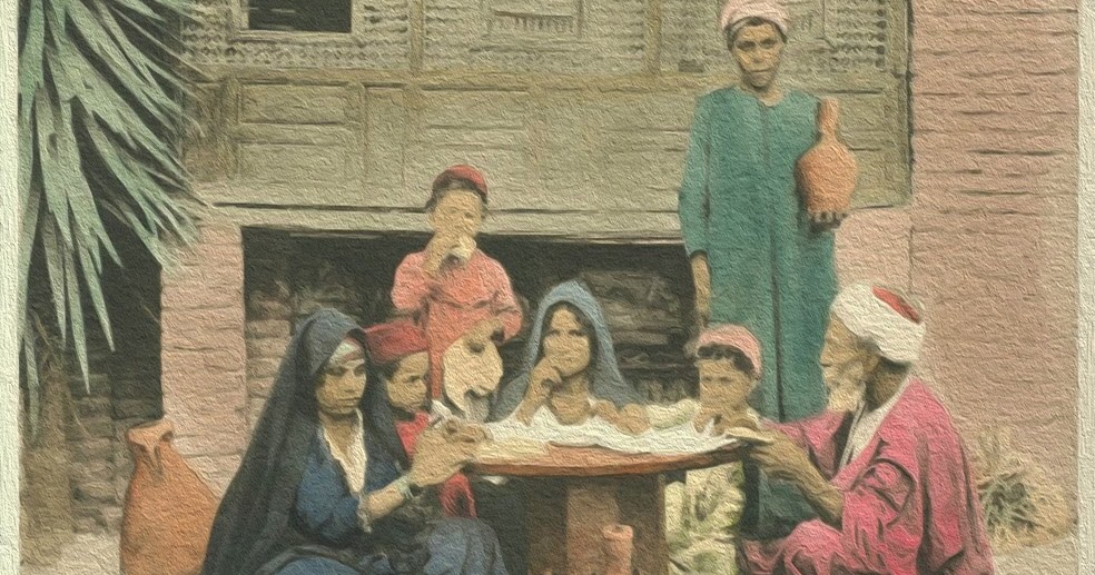 un tè alla menta: La scodella ( Egitto)