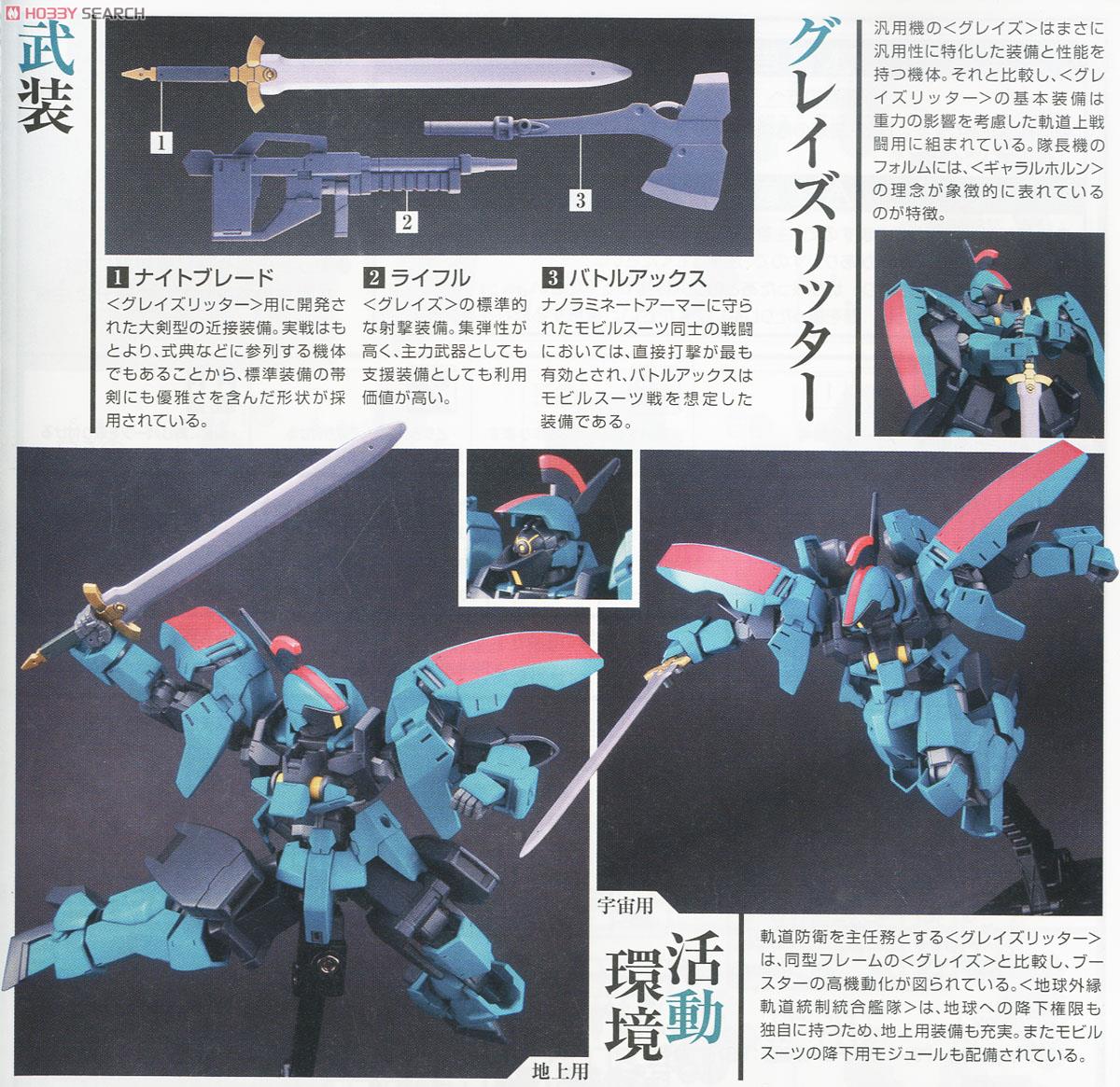 GUNDAM GUY: HG 1/144 Carta's Graze Ritter - Build Instruction Manual Images