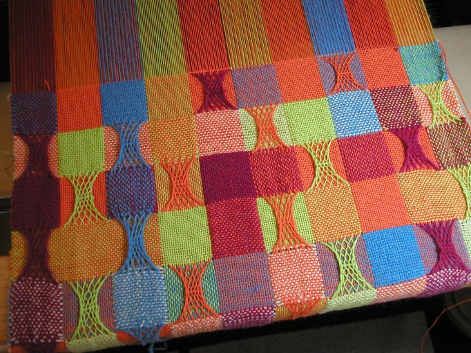 A FiberArtisan's Weaving Path: A Tetradic Color Study