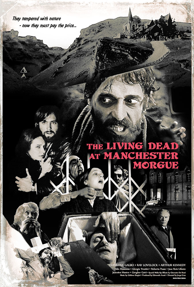 Silver Ferox Design The Living Dead At Manchester Morgue Jorge Grau 1974