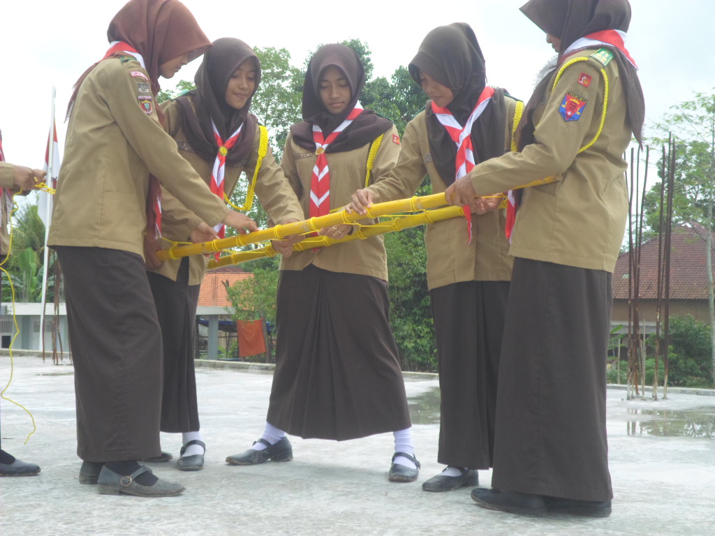 Cara Pembuatan Tenda Darurat Pramuka | Gugus Depan SMK Maliga