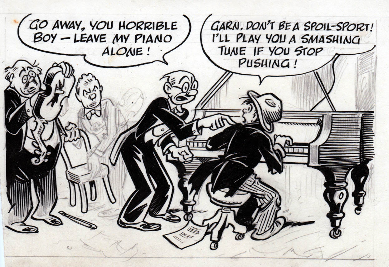 BLIMEY! The Blog of British Comics: Roy Wilson: Original artwork