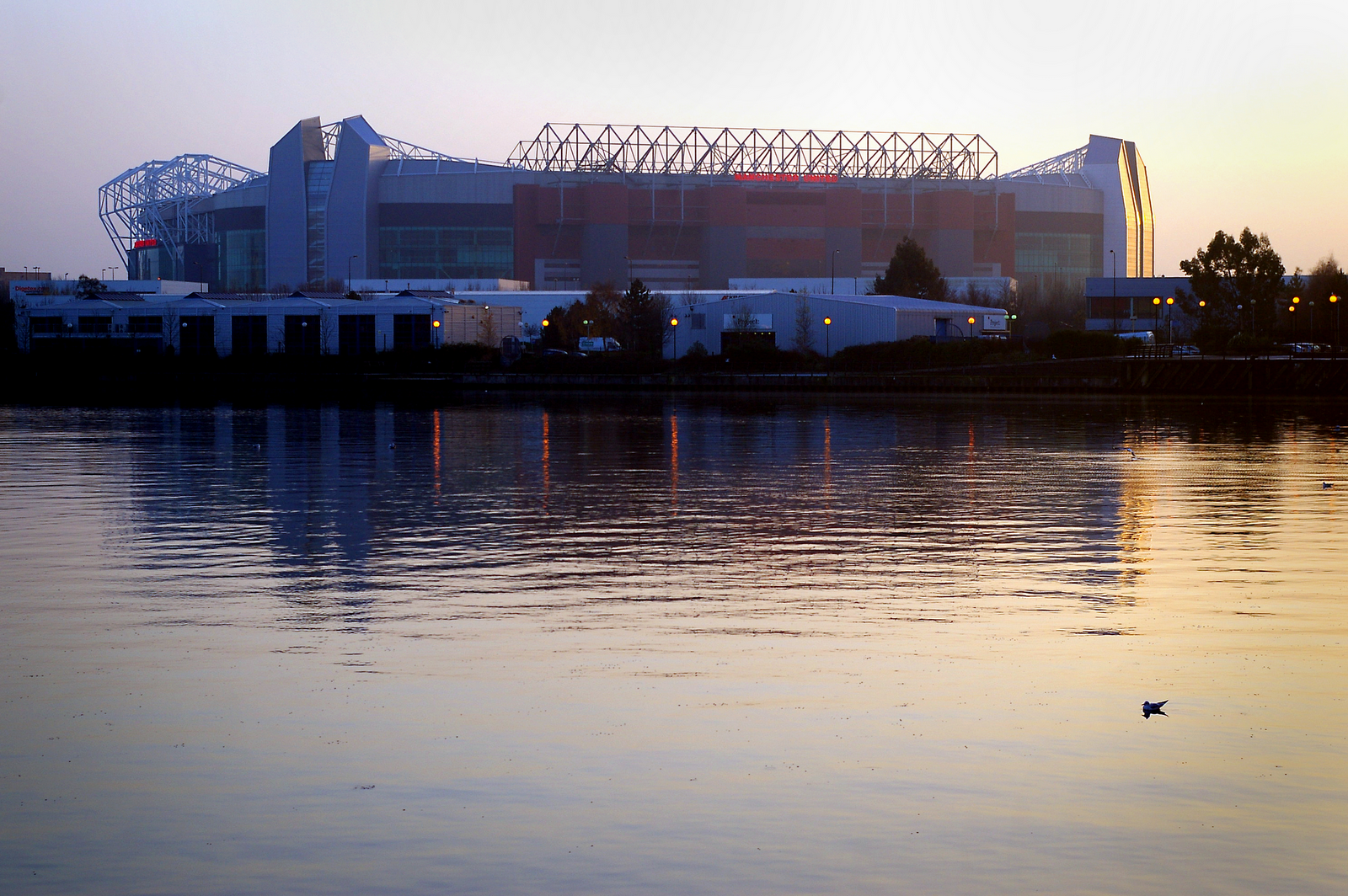Manchester United FC : Old Trafford - Front, Side, and Top