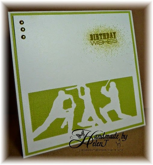 Handmade by Helen J: Cricket, Lovely Cricket!