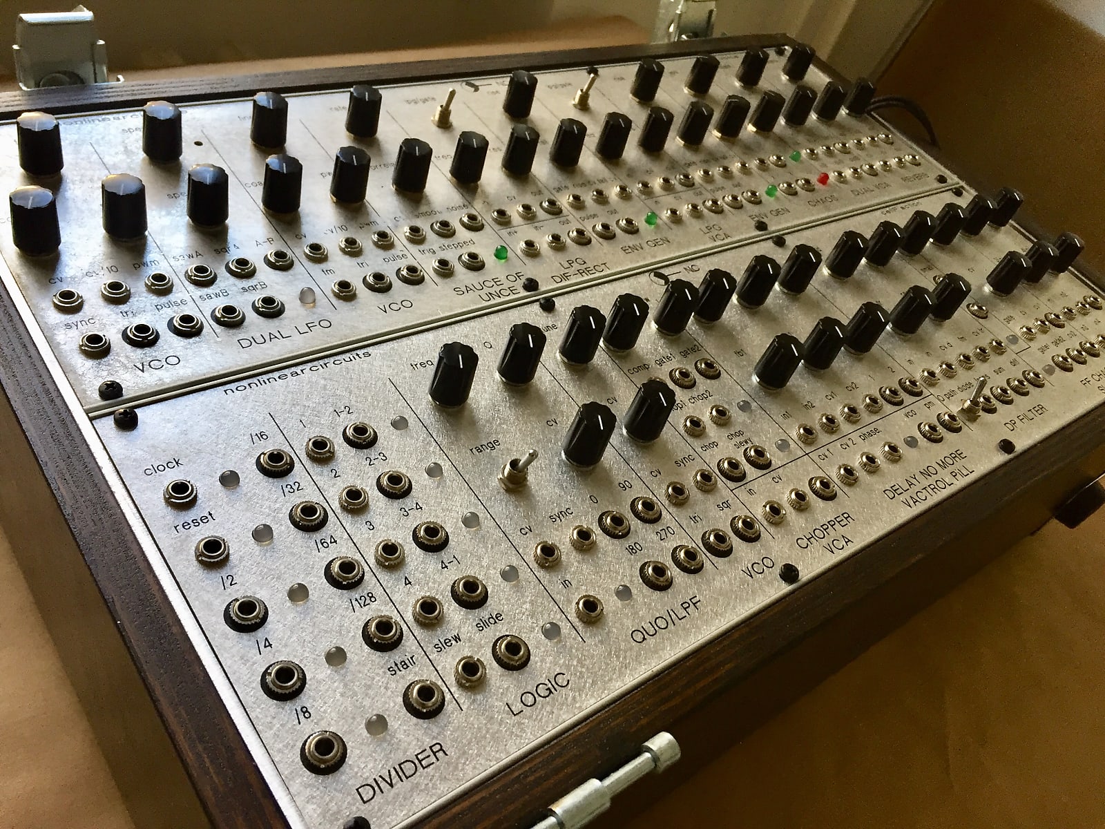 MATRIXSYNTH: Nonlinearcircuits cellF Eurorack Modular Synthesizer ...