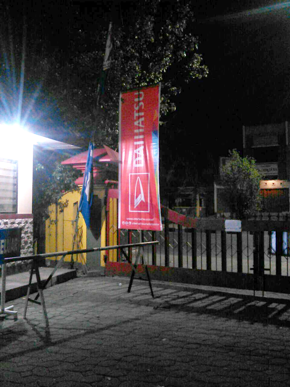 Vertical Banner dan Panggung Spanduk Event "Daihatsu Astec Open 2017 ...