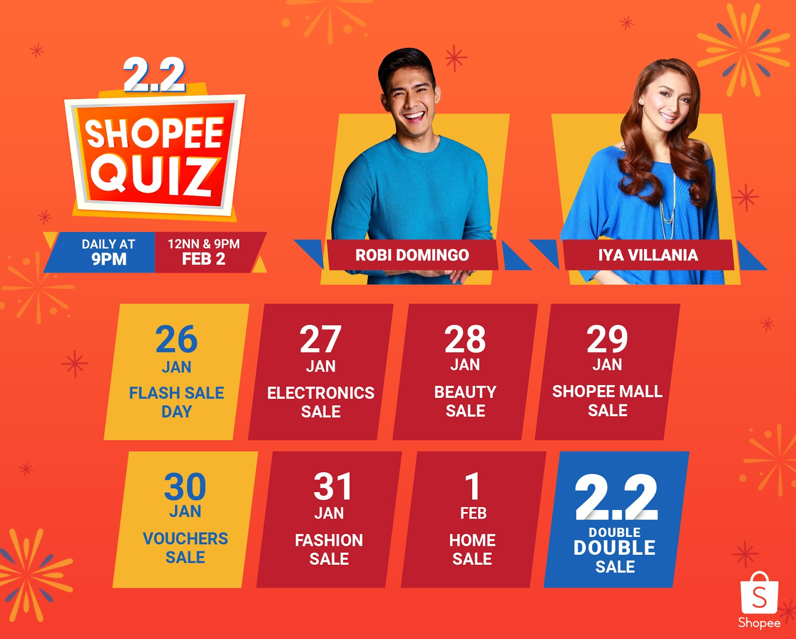 Ready Your Wallets And Get Up To 90% Shopee 2.2 Double Double Discount ...