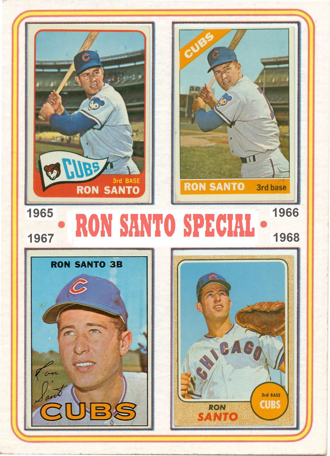 Six Degrees of Ron Santo: Cards That Never Were: 1974 Topps