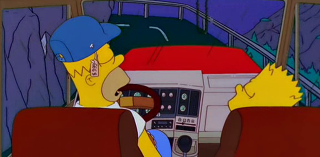 Homer Simpson Stopped for Traffic Violation - AUTOMOLOGY: automotive ...