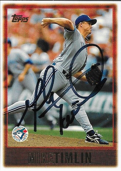 foul bunt: TTM Success - Mike Timlin