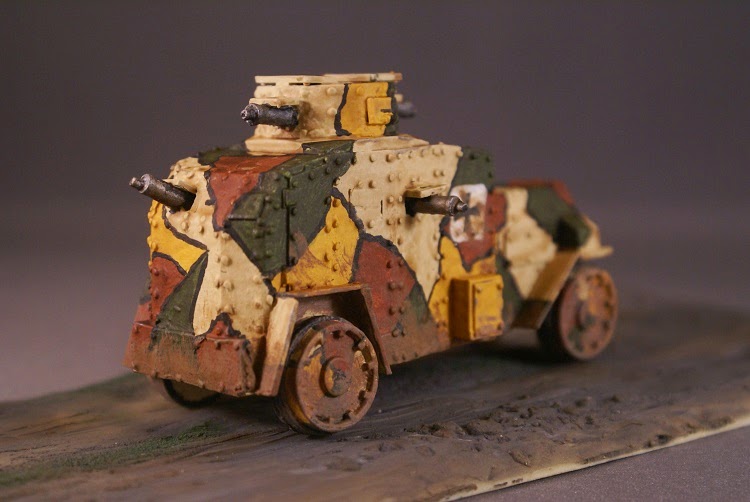Miniature Mayhem: WW1 German Armoured Car and of course...Pirates!