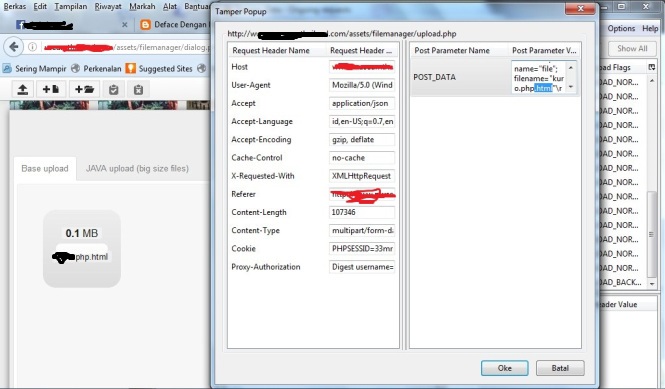 Cara Deface Website Dengan Teknik Responsive FileManager - Tanduran Ilmu