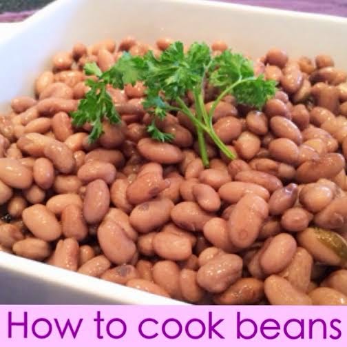 Ready Health Go: HOW TO COOK BEANS