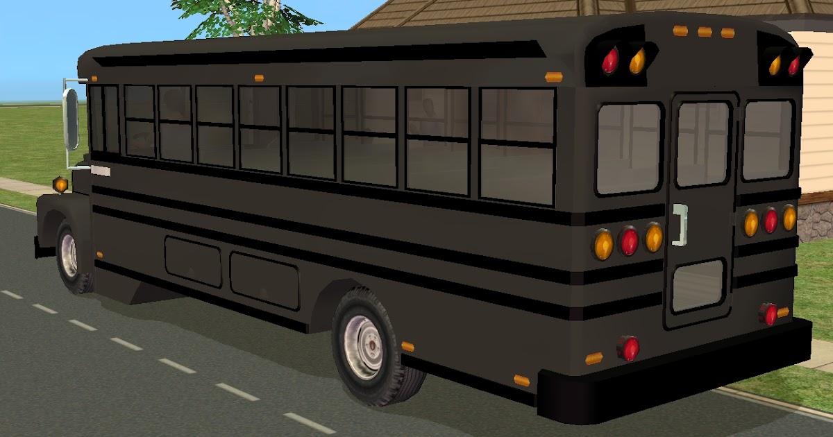 TheNinthWaveSims: The Sims 2 - Default Replacement School Bus In LACK ...