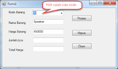 Contoh Penggunaan Select Case dalam VB Net 2008 | Tips Seputar Sistem ...