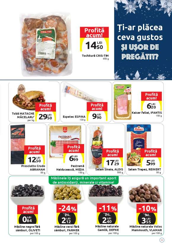CATALOG CARREFOUR 18 - 26 decembrie 2018. Brosura Carrefour cu oferte si promotii de Craciun.