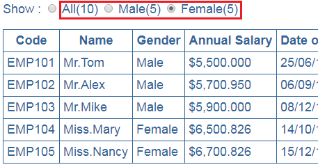 Sql server, .net and c# video tutorial: Angular component input properties