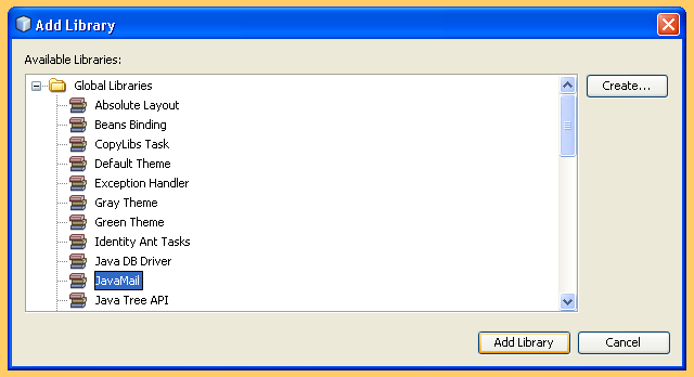 Ejemplo de Agregar libreria a netbeans