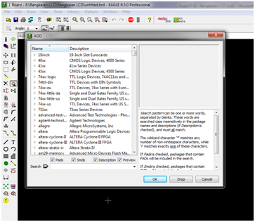 Eagle PCB - Rangkaian DMD P10 Konektor to Arduino - Ramaidar Elektronika
