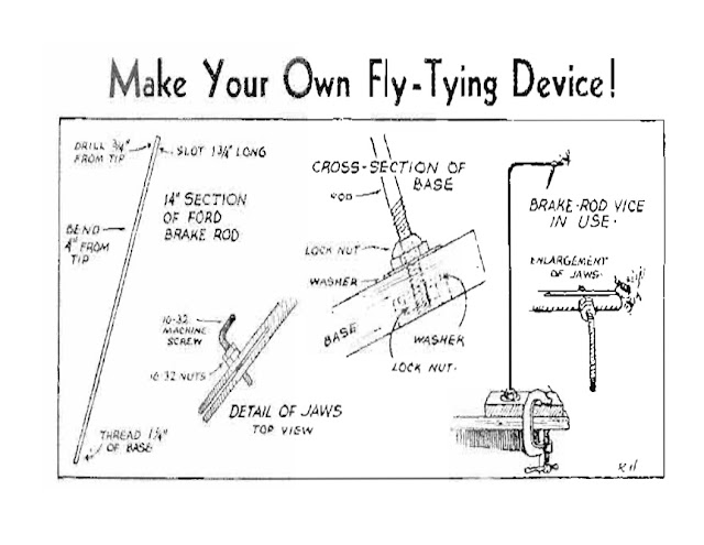 Palmetto Fly N' Fish: DIY Fly Tying Vise