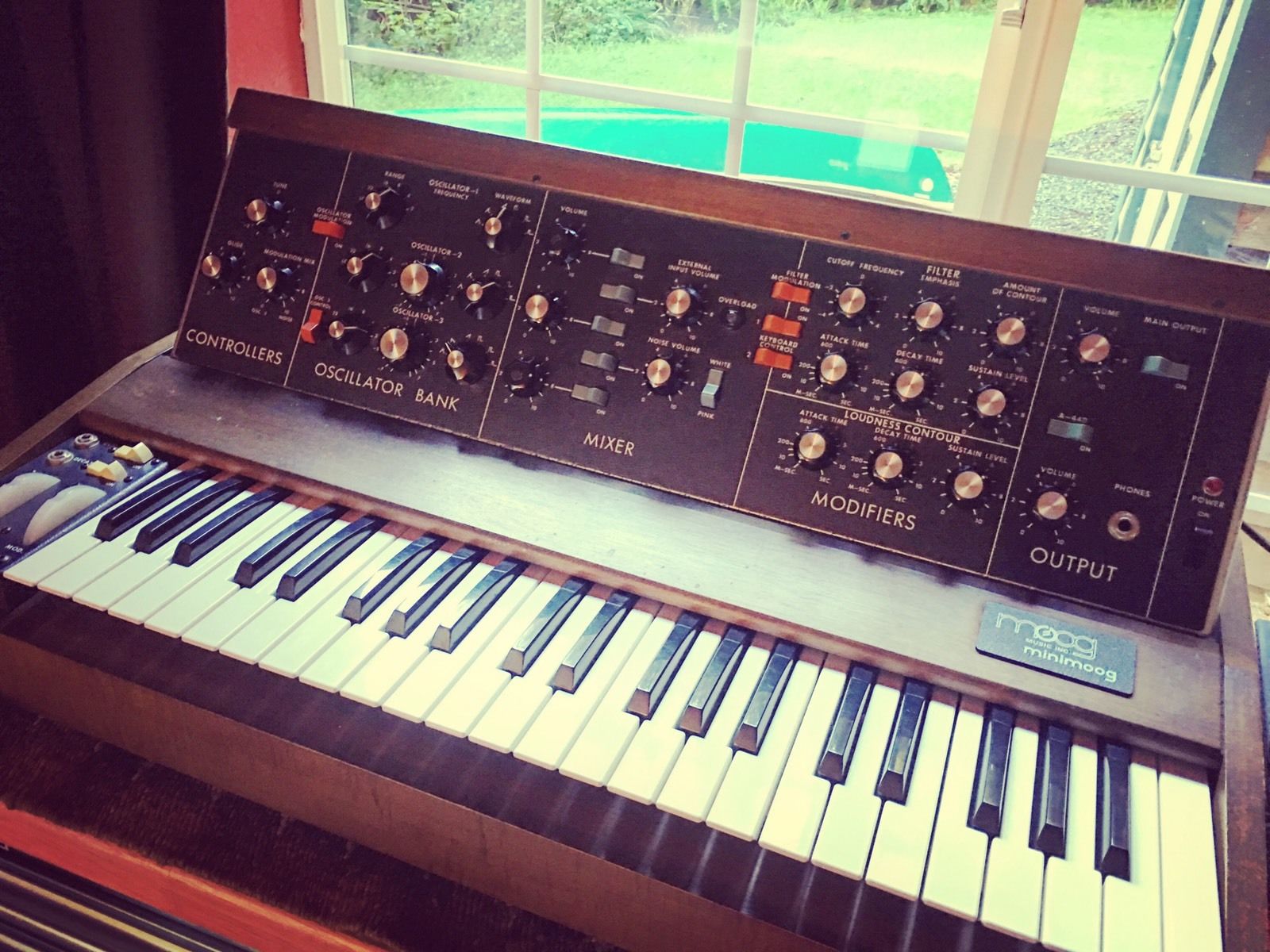 MATRIXSYNTH: Vintage 1974 Minimoog Model D Synthesizer Serviced SN 5559