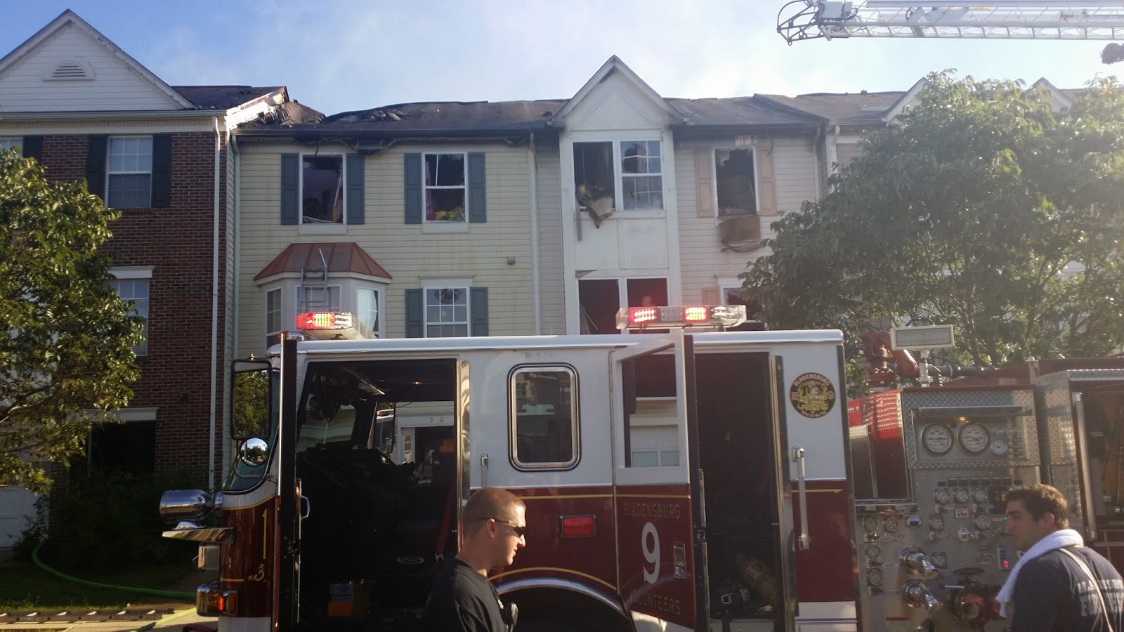 Bladensburg Townhouse Fire Displaced Nearly 3 Dozen Residents