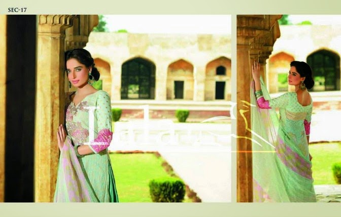 Sana Samia EID Collection | Sana & Samia Eid Collection 2014 By Lala ...