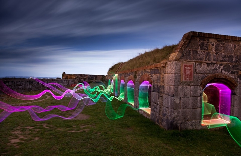 David Gilliver, 1979 ~ Psychadelic Light painter | Tutt'Art@ | Pittura ...