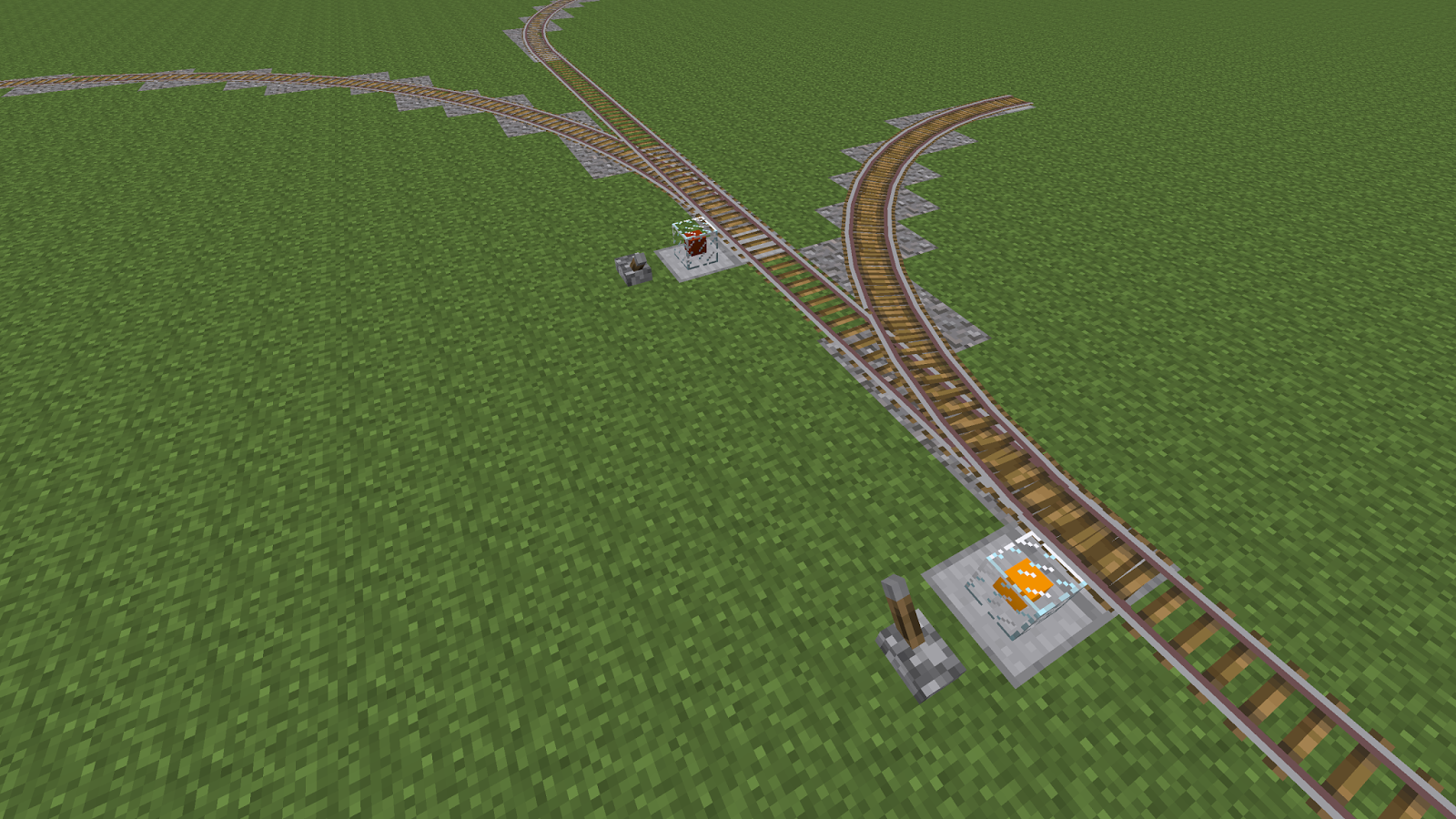 Minecraft Transit Railway: Rail Switching