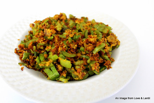 Love & Lentil: Podalangai (Snakegourd) Besan Curry