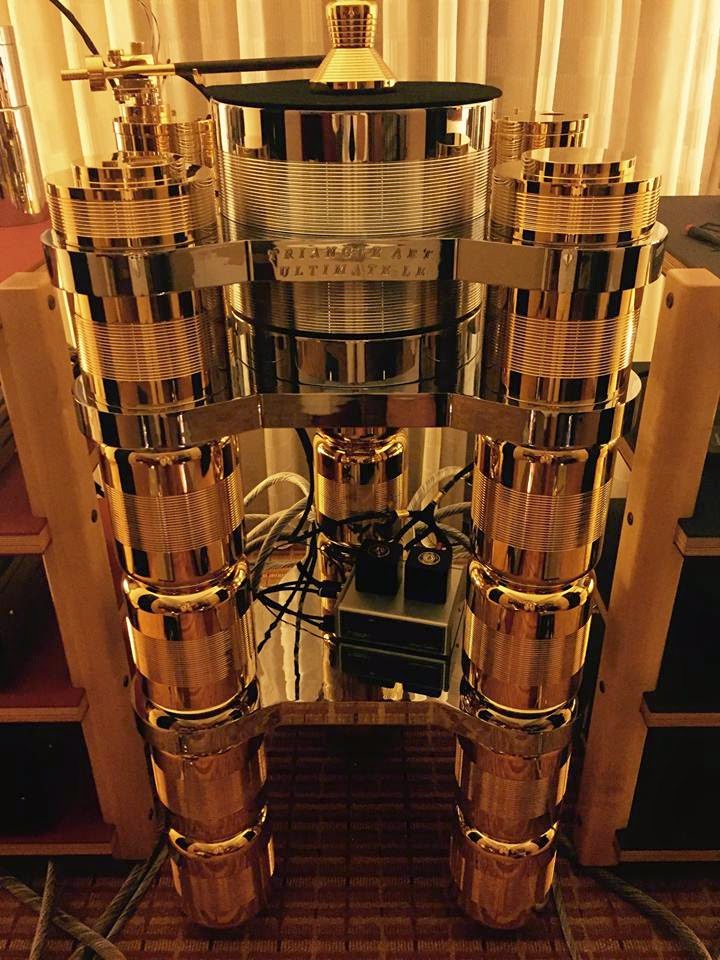 TriangleArt turntable room at RMAF 2014 – Ultimate High-Fidelity
