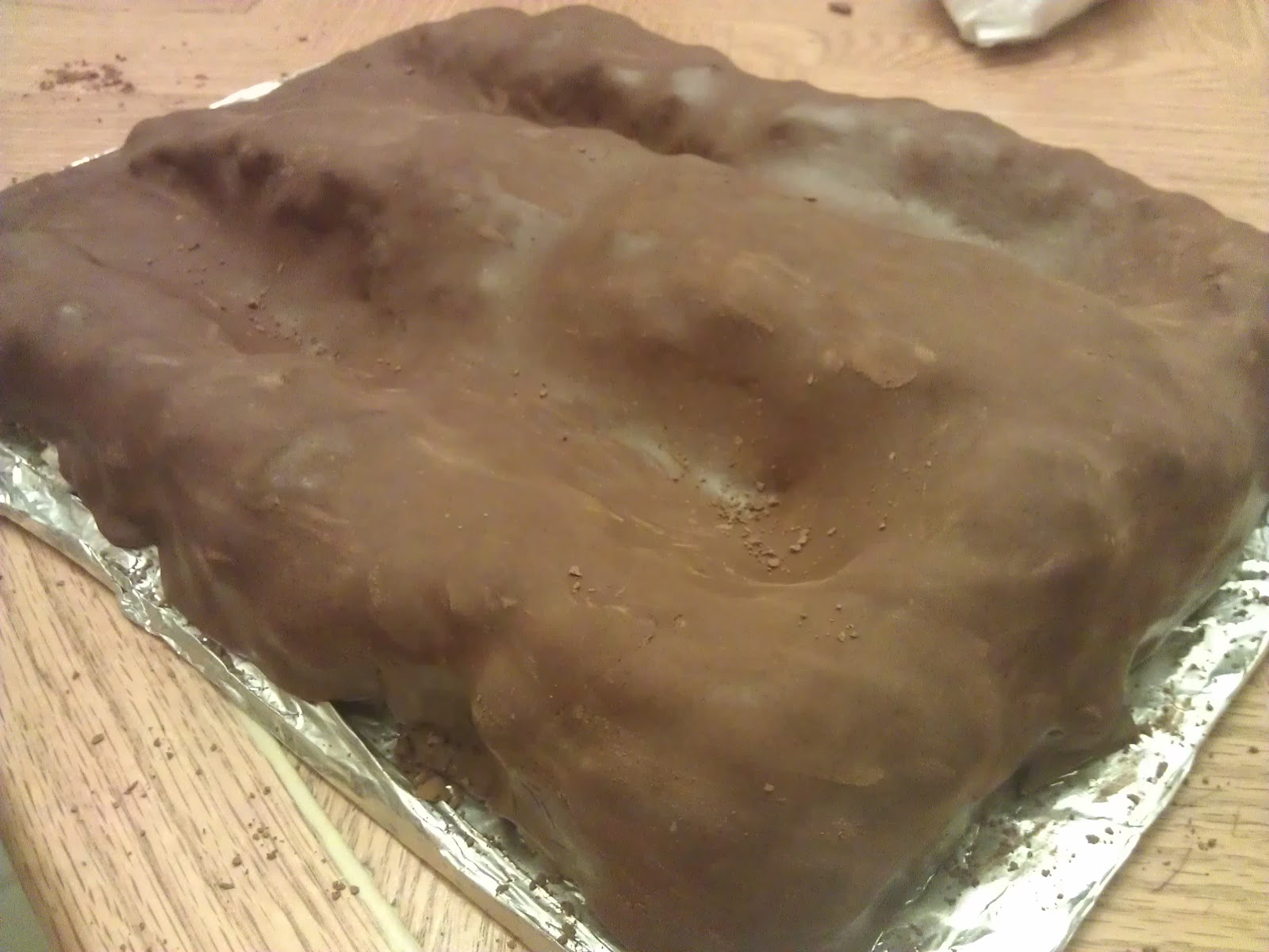 Live Free, Gluten Free: Gravedigger Monster Truck Birthday Cake