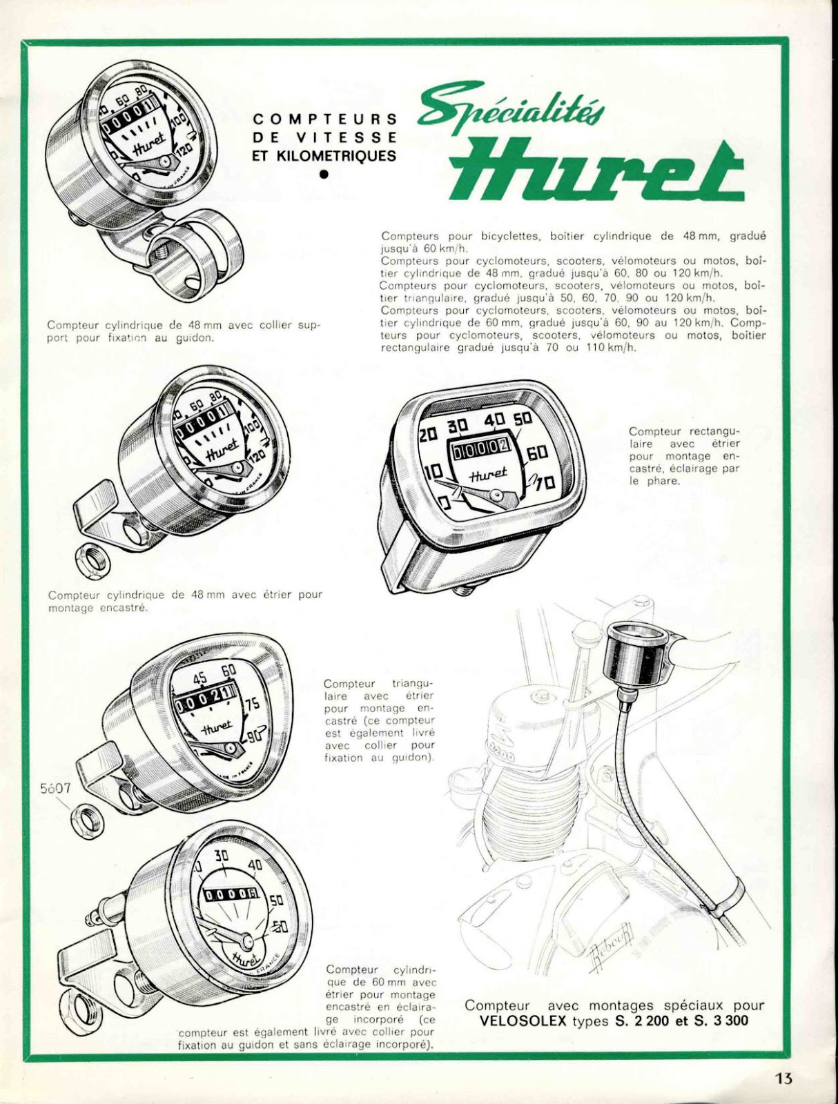 CATALOGUES HURET: HURET 1966
