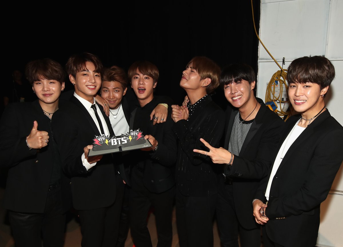 BTS makes new k-pop history by winning BBMAs Top Social Artist award