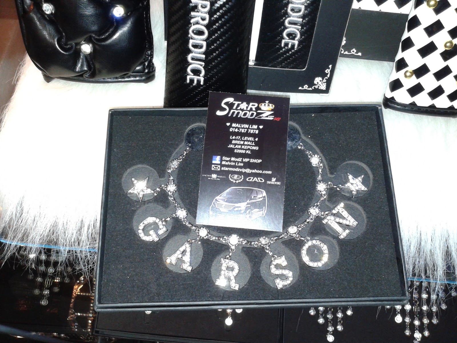 Star ModZ VIP SHOP(DAD): DAD Luxury Mirror Line Stone & Deco