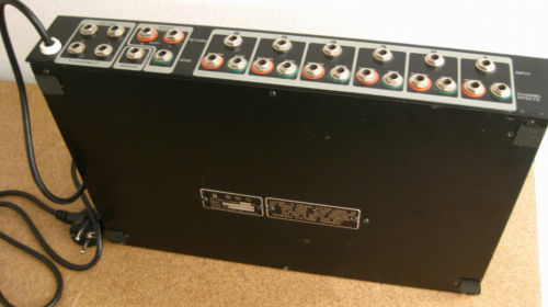 MATRIXSYNTH: BOSS KM-60 – 6-channel vintage mixer SN 985423
