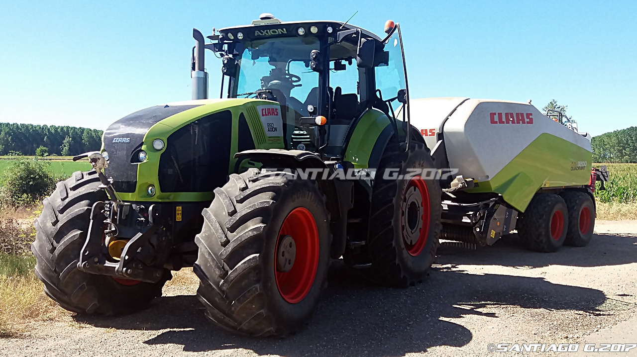 Camiones y Autobuses en Castilla y León: Claas Axion 950