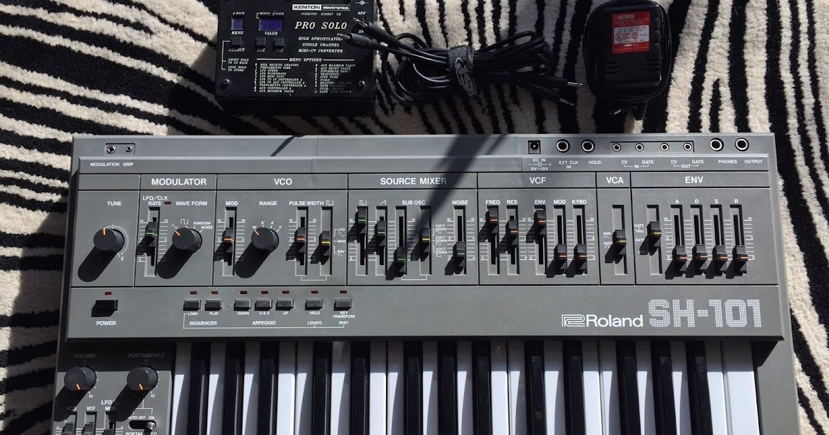 MATRIXSYNTH: ROLAND SH-101 SYNTHESIZER SN 210583