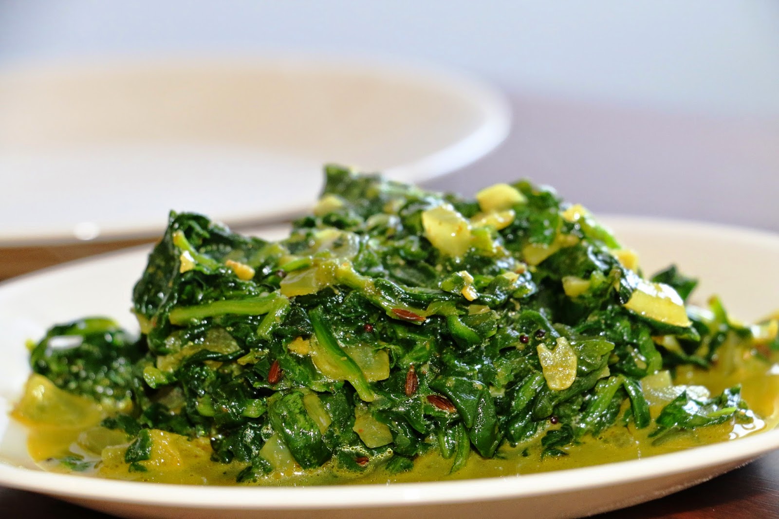 yummy delight for u: Palak Sabji Recipe, How to make sautéed Spinach Curry