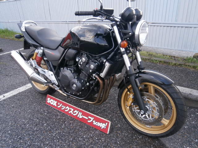 SOX柏店ブログ: ☆＊*゜CB400SFハイパーV－TECREVOのご紹介・世界のSOX柏店がお送りいたします゜*＊☆
